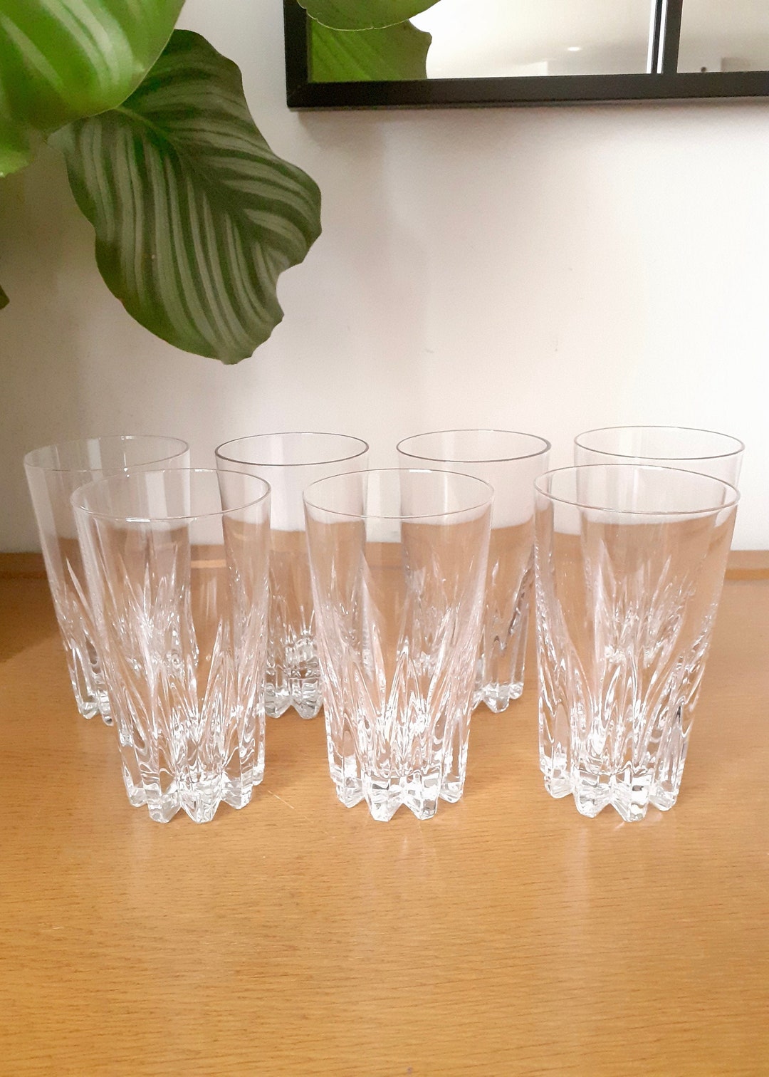 7 High Glasses Tumbler Glasses - Etsy