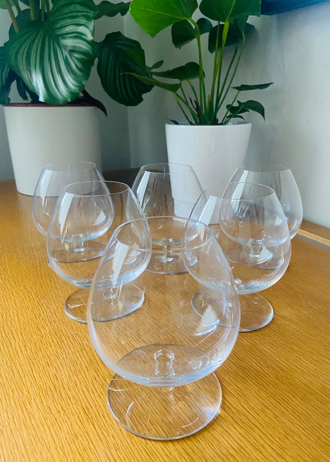 5 Crystal Cognac Glasses, Balloon Shape 40 Cl - Etsy