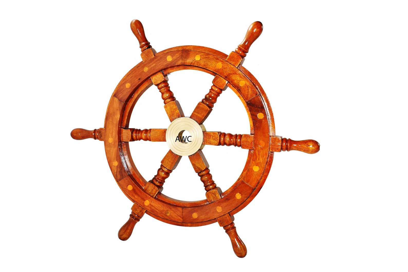 Nautical Ship Wheel Pirate's Wooden Ship Wheel Decor - Etsy