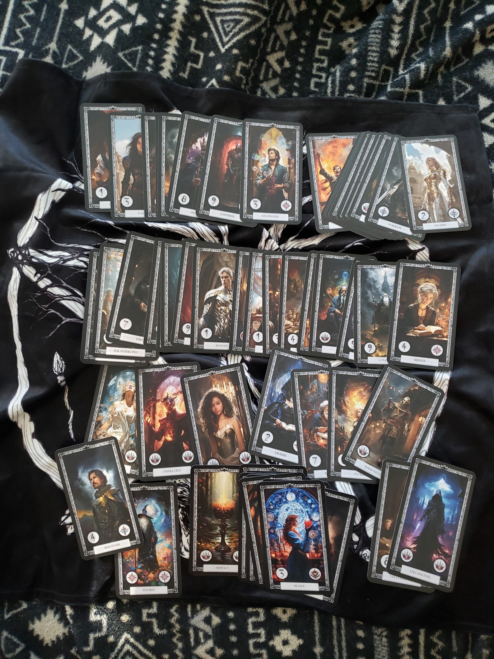 Tarokka Deck for Dnd/ravenloft/curse of Strahd - Etsy