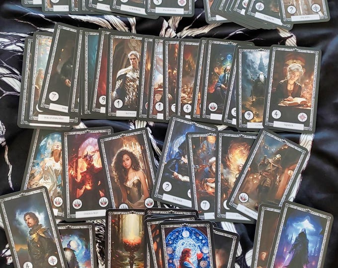 Tarokka Deck - for Dnd/ravenloft/curse of Strahd - Etsy