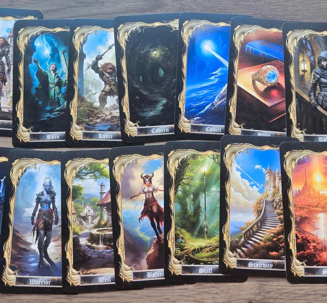 Deck of Many More Things - 66-card 2023 Deck of Many Things - Etsy