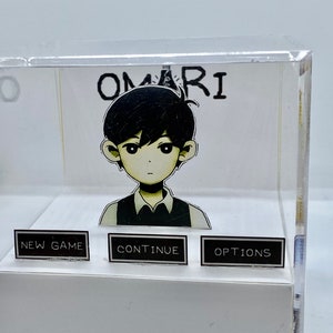 OMORI Title Screen 3D Cube Diorama - Etsy