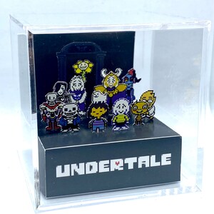 UNDERTALE 3D Cube Ruins Characters Diorama - Etsy