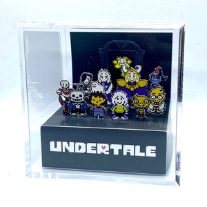UNDERTALE 3D Cube Ruins Characters Diorama - Etsy