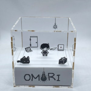 White Space OMORI 3d Cube Diorama - Etsy