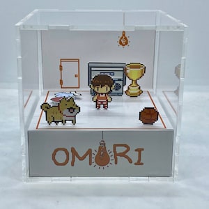 3D Cube Kel Diorama Orange Space Omori - Etsy