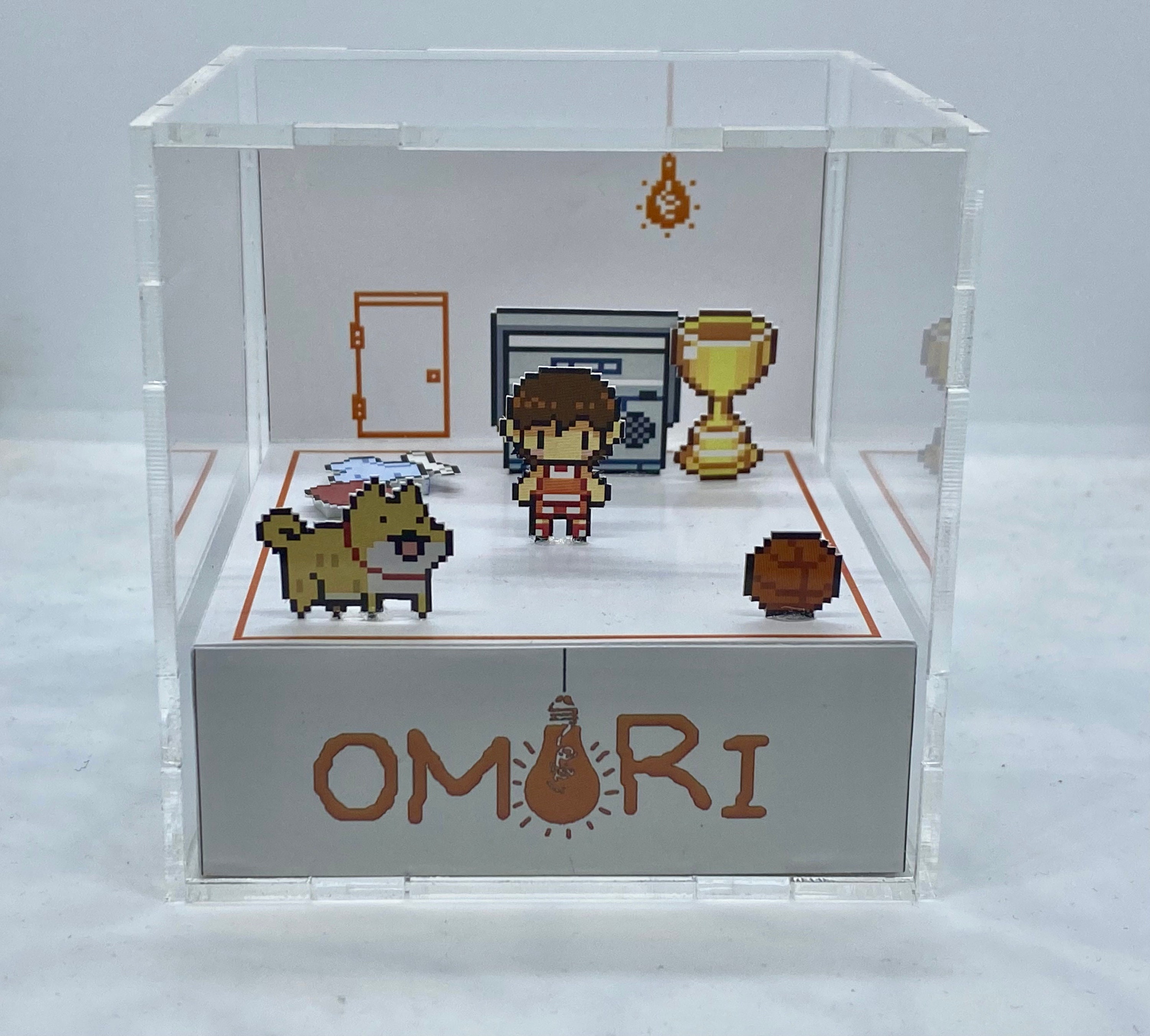 3D Cube Kel Diorama Orange Space Omori - Etsy