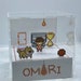 3D Cube Kel Diorama Orange Space Omori - Etsy