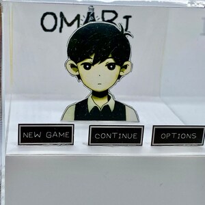 OMORI Title Screen 3D Cube Diorama - Etsy