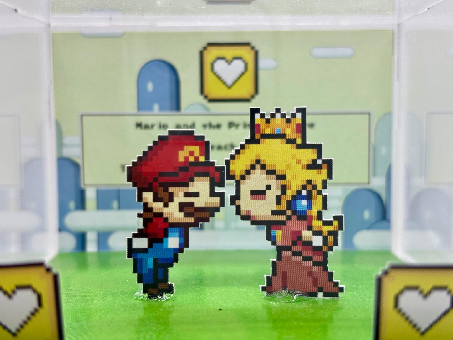 Customizable Mario & Peach Anniversary Cube: Gamer Gift - Etsy