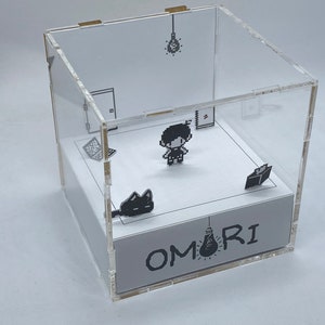 White Space OMORI 3d Cube Diorama - Etsy