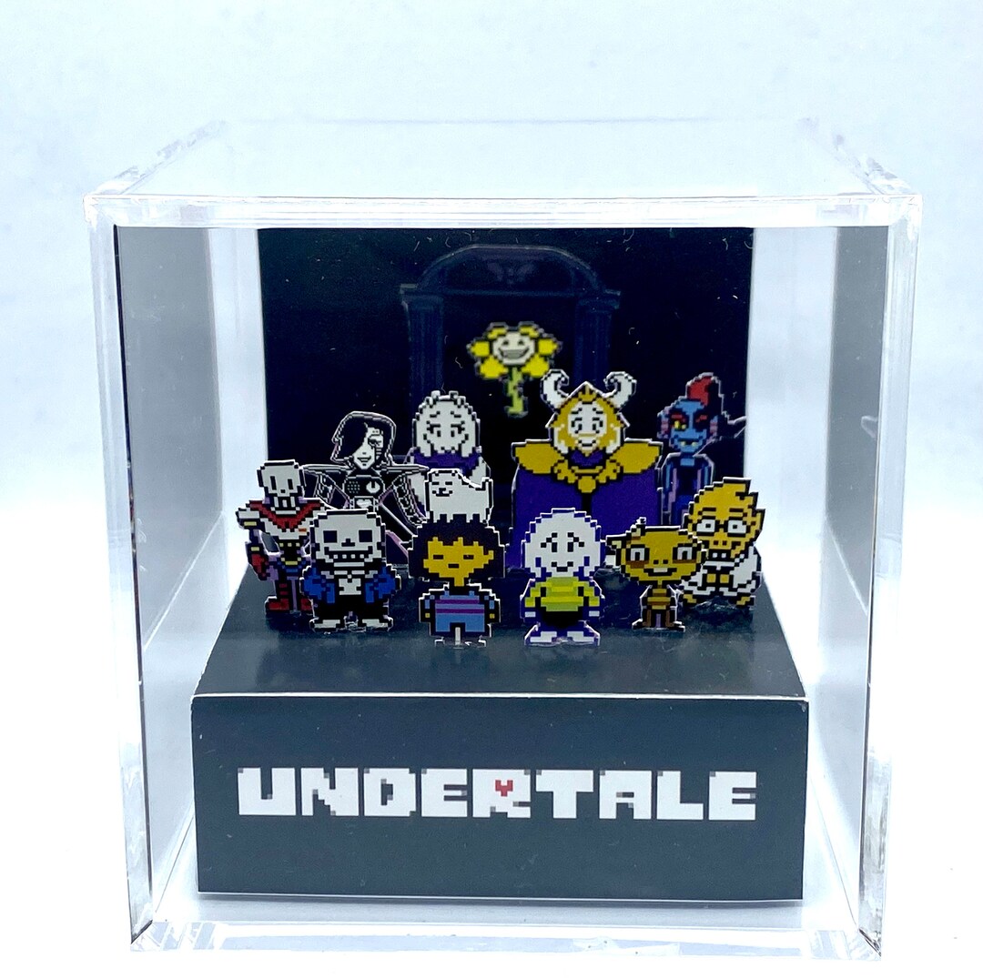 UNDERTALE 3D Cube Ruins Characters Diorama - Etsy