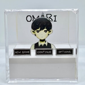 OMORI Title Screen 3D Cube Diorama - Etsy