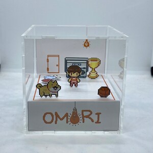 3D Cube Kel Diorama Orange Space Omori - Etsy