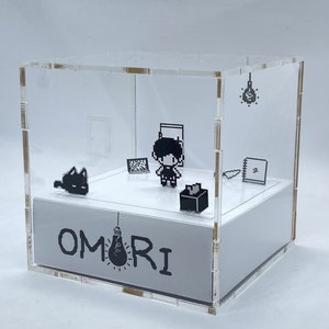 White Space OMORI 3d Cube Diorama - Etsy