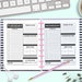 ADHD Black and White Day Planner Letter A4 Happy Planner Printable ...