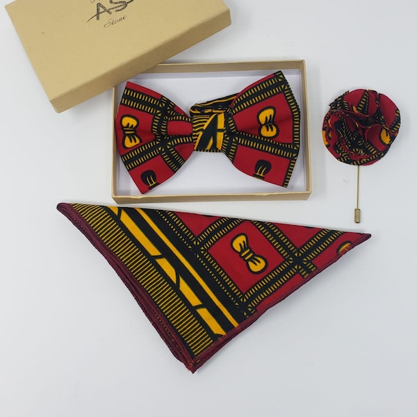 African Bow Tie for Men - Etsy