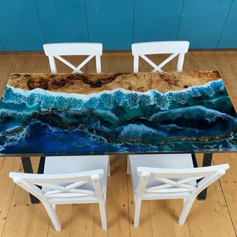 Resin Table Top - Etsy