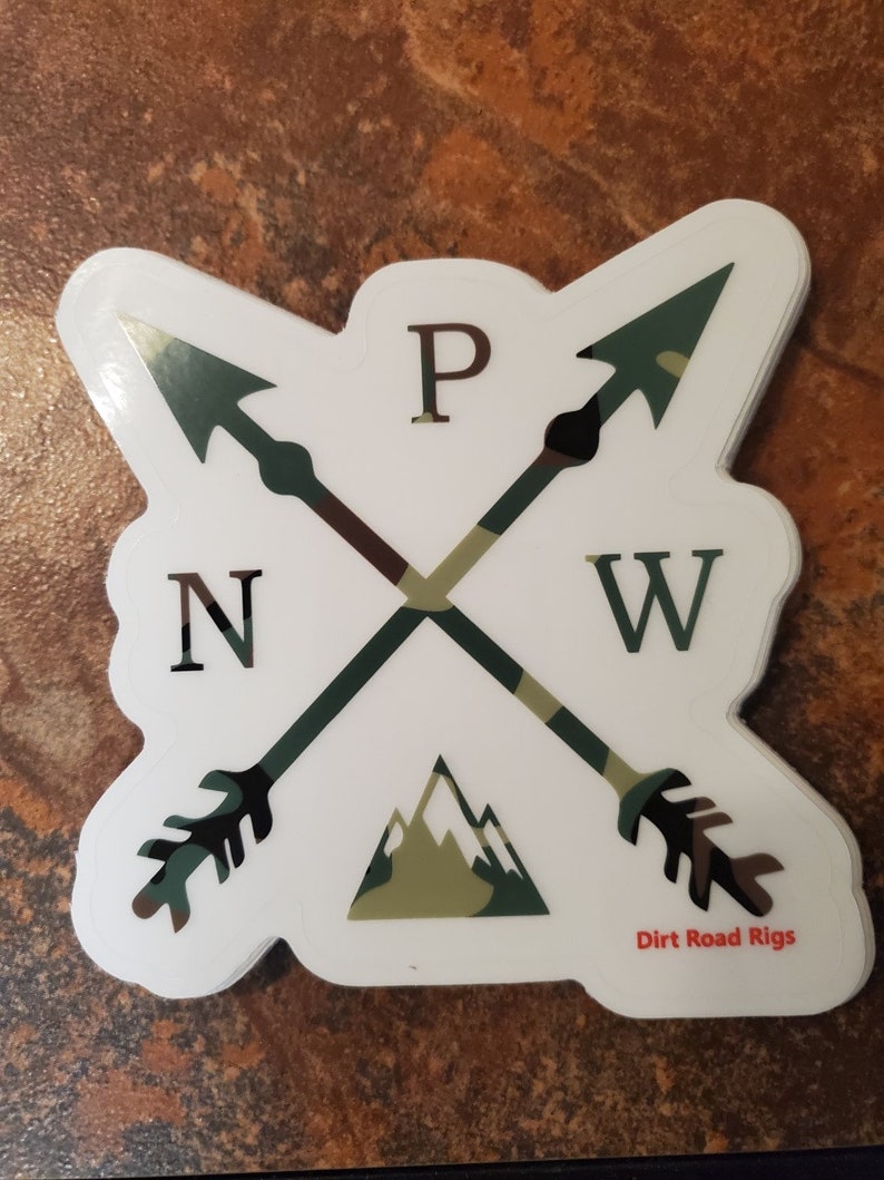 PNW Explorer Arrows Decal - Etsy