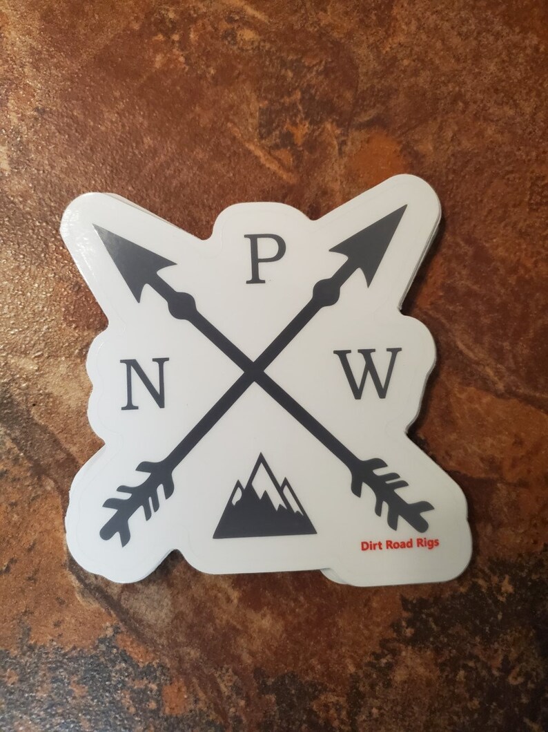 PNW Explorer Arrows Decal - Etsy