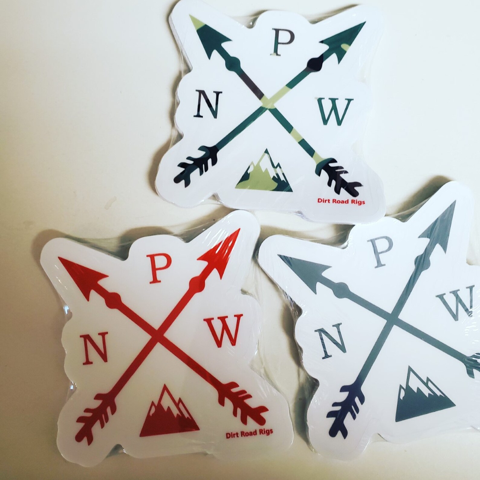 PNW Explorer Arrows Decal - Etsy