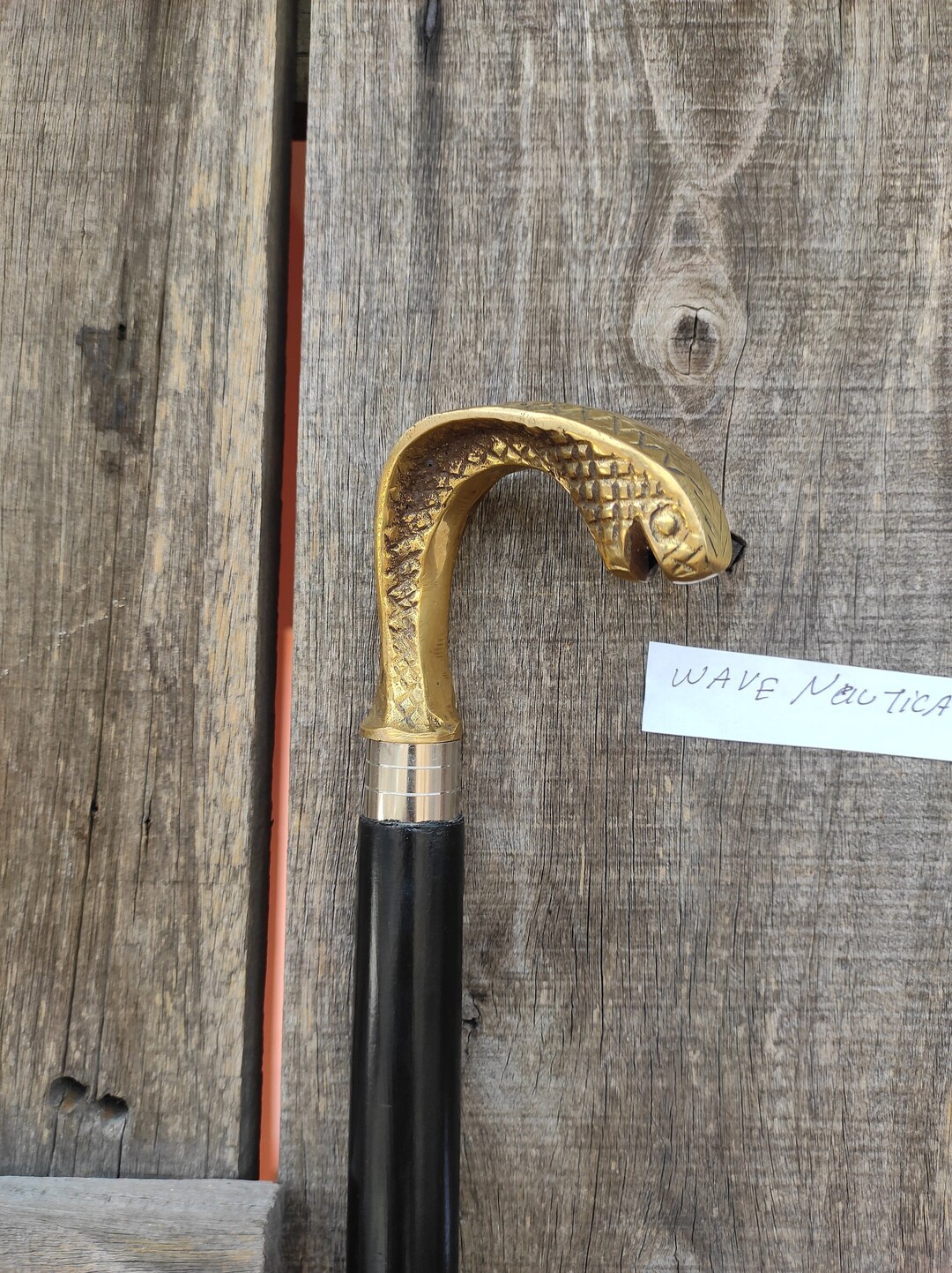 Snake Handle Head Handmade Walking Stick Vintage Solid Wands,handle ...