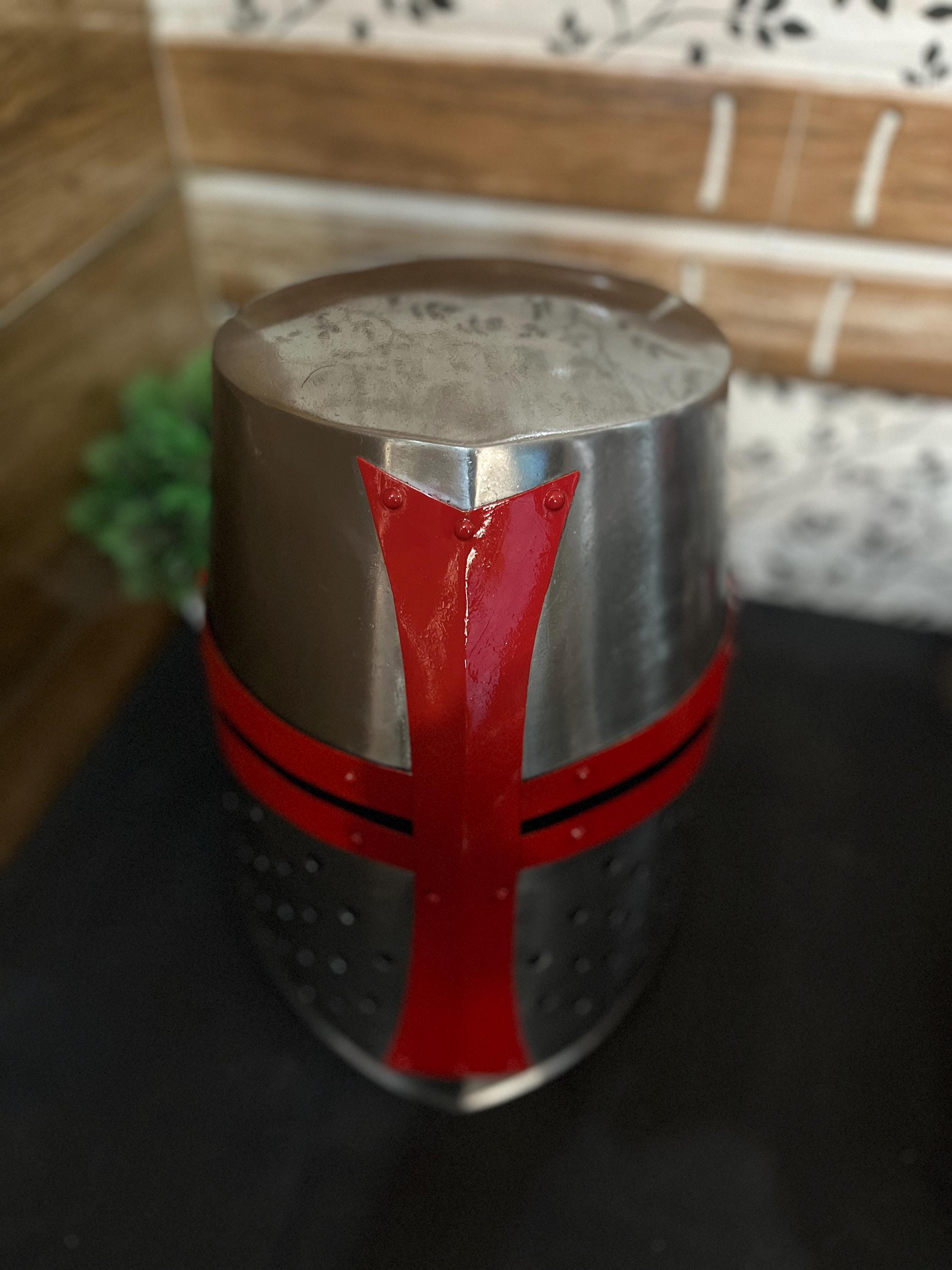Medieval Templar Crusader Knight Helmet,prop,cosplay,steel,reenactment ...