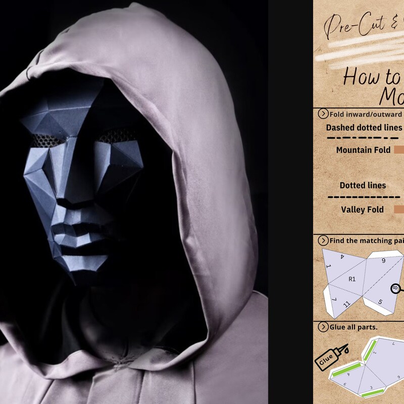 Front Man Mask - Etsy