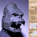 King Kong Mask DIY - Paper Head Mask Kit, Pre-cut & Pre-folded - Etsy