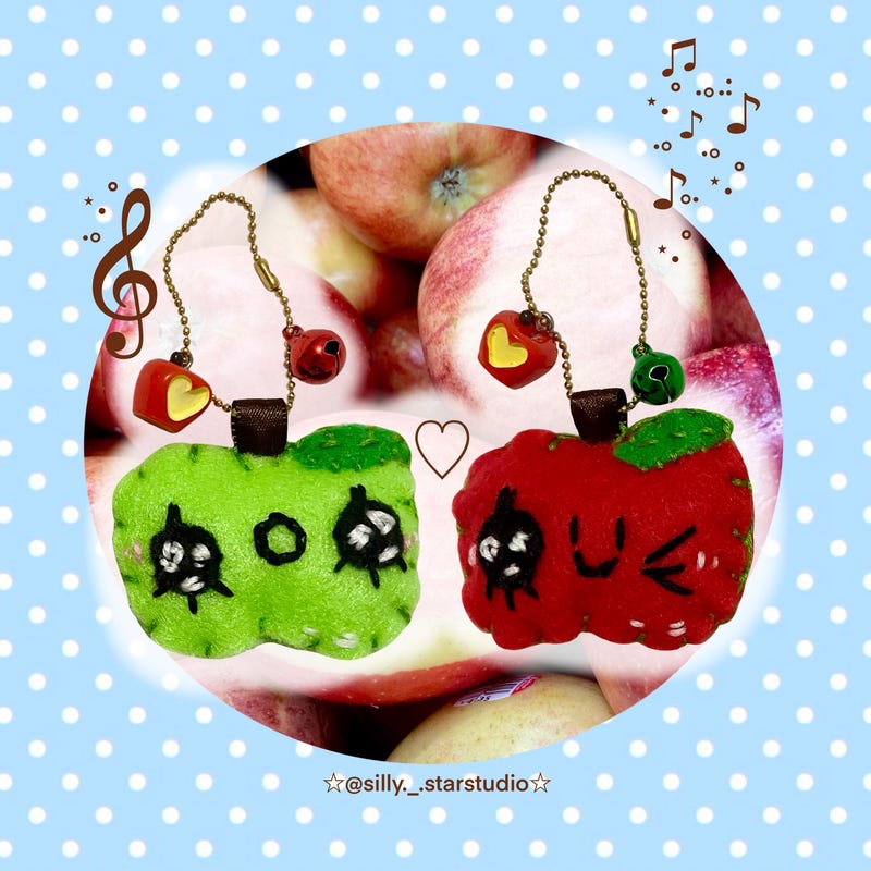 Felt Key Chain - Etsy