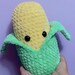 GIANT CORN PLUSH | Corn on the Cob Amigurumi | Crochet Corn Plushie ...