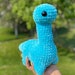 BRONTOSAURUS DINO | Crochet Dinosaur Plushie | Cute Dino Amigurumi ...