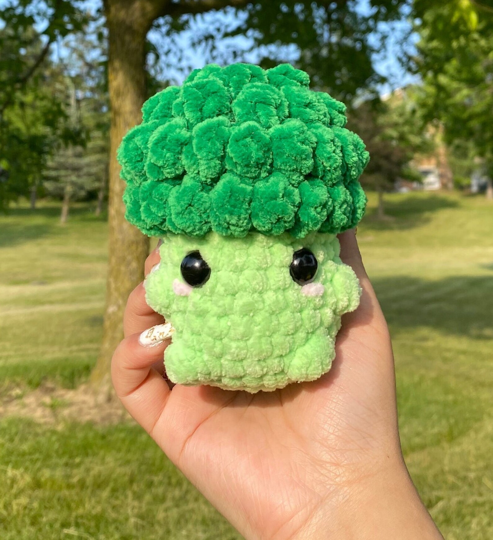BROCCOLI | Crochet Broccoli Amigurumi | Cute Veggie Plush | Broccoli ...