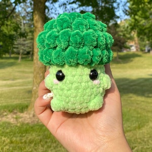 BROCCOLI | Crochet Broccoli Amigurumi | Cute Veggie Plush | Broccoli ...