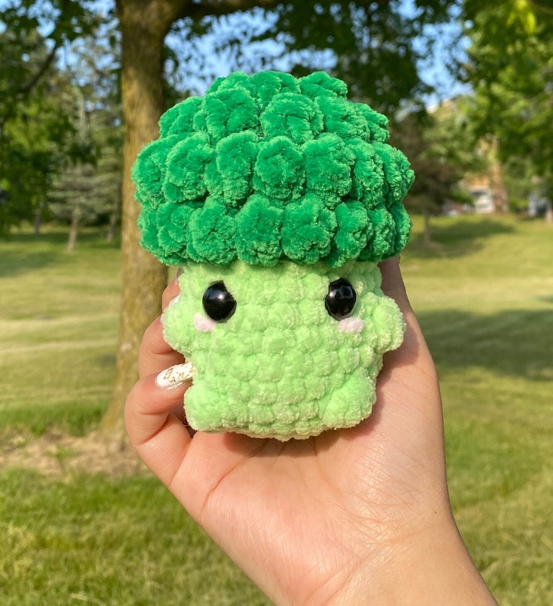 BROCCOLI | Crochet Broccoli Amigurumi | Cute Veggie Plush | Broccoli ...