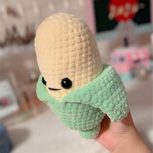 CORN PLUSH Crochet Corn Amigurumi Cute Food Plushie - Etsy