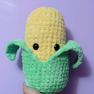 GIANT CORN PLUSH | Corn on the Cob Amigurumi | Crochet Corn Plushie ...