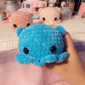 DUMBO OCTOPUS PLUSH | Crochet Octo Amigurumi | Cute Blue Sea Animal ...