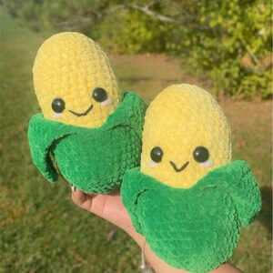 CORN PLUSH | Crochet Corn Amigurumi | Cute Food Plushie | Vegetable ...