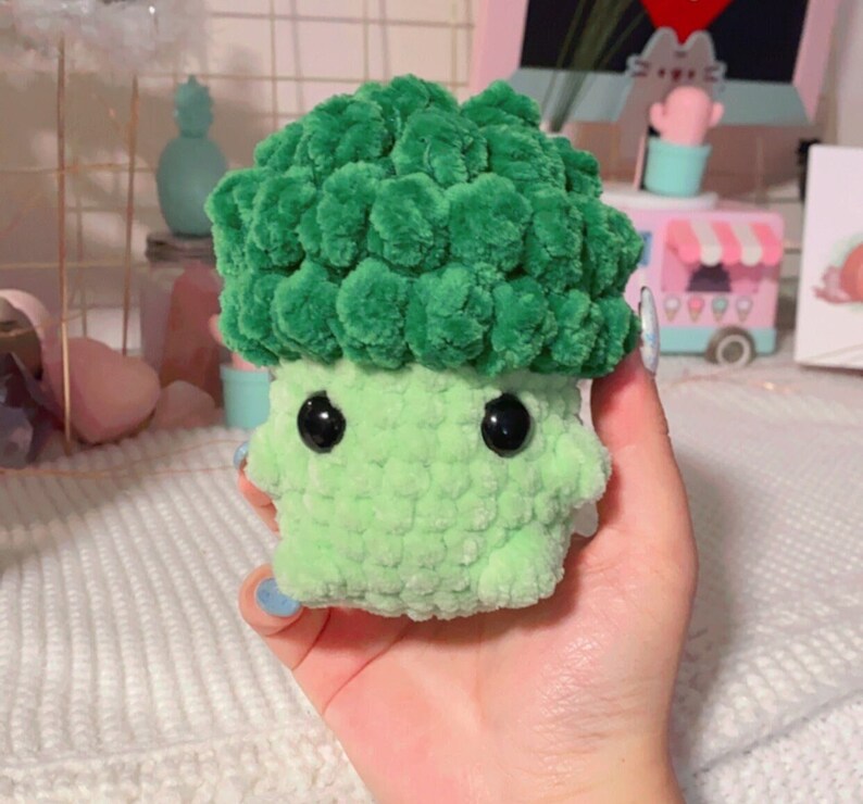 BROCCOLI | Crochet Broccoli Amigurumi | Cute Veggie Plush | Broccoli ...