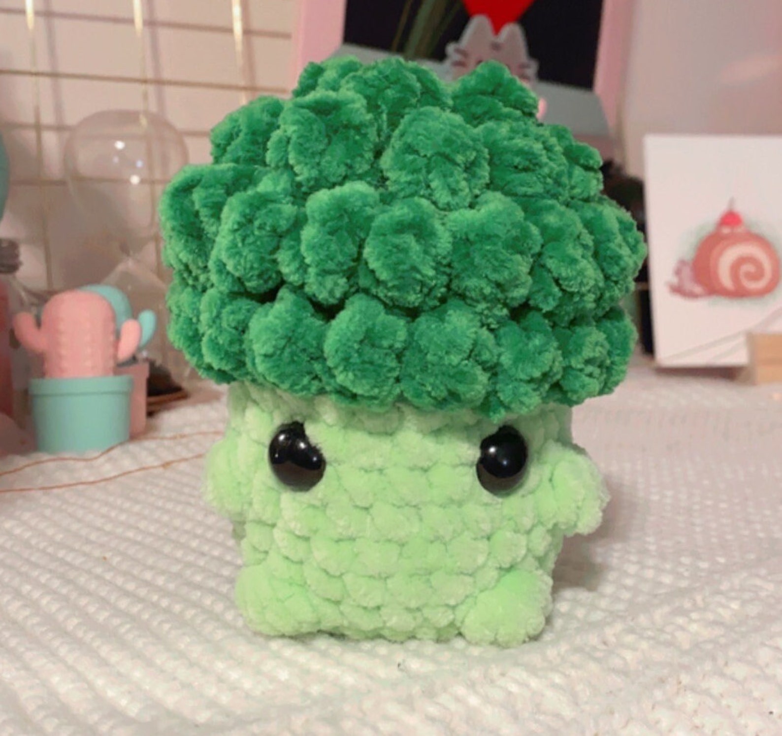 BROCCOLI | Crochet Broccoli Amigurumi | Cute Veggie Plush | Broccoli ...