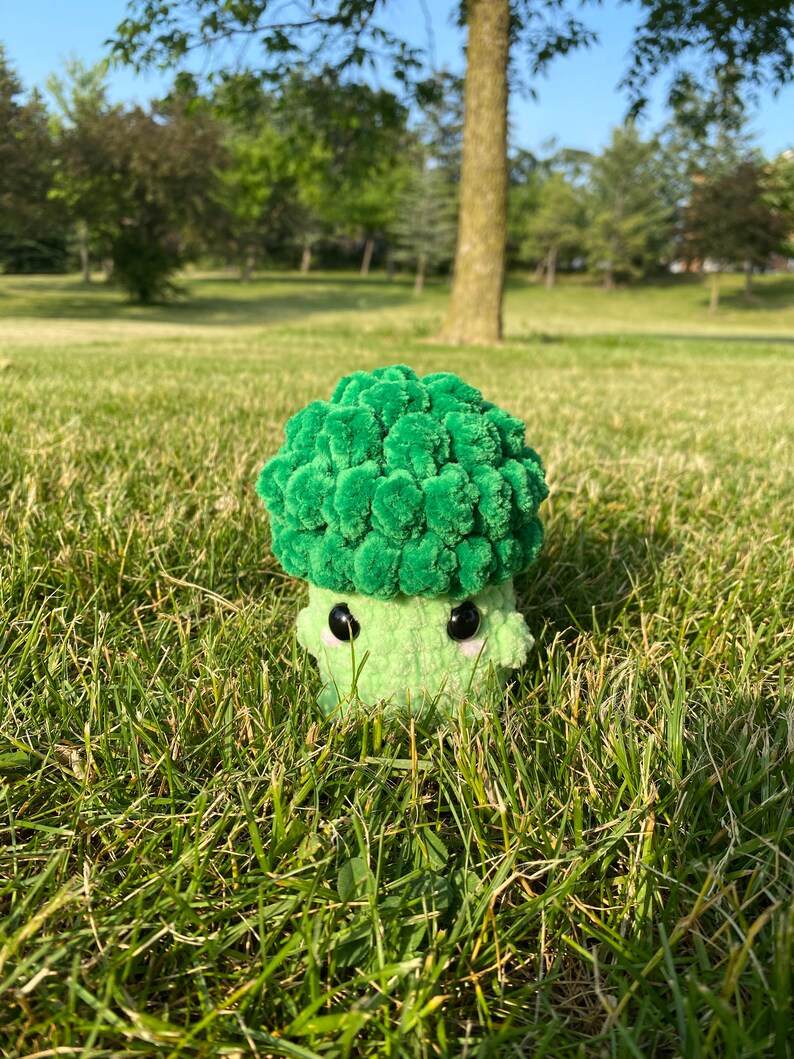 BROCCOLI | Crochet Broccoli Amigurumi | Cute Veggie Plush | Broccoli ...