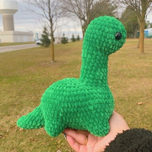 BRONTOSAURUS DINO | Crochet Dinosaur Plushie | Cute Dino Amigurumi ...