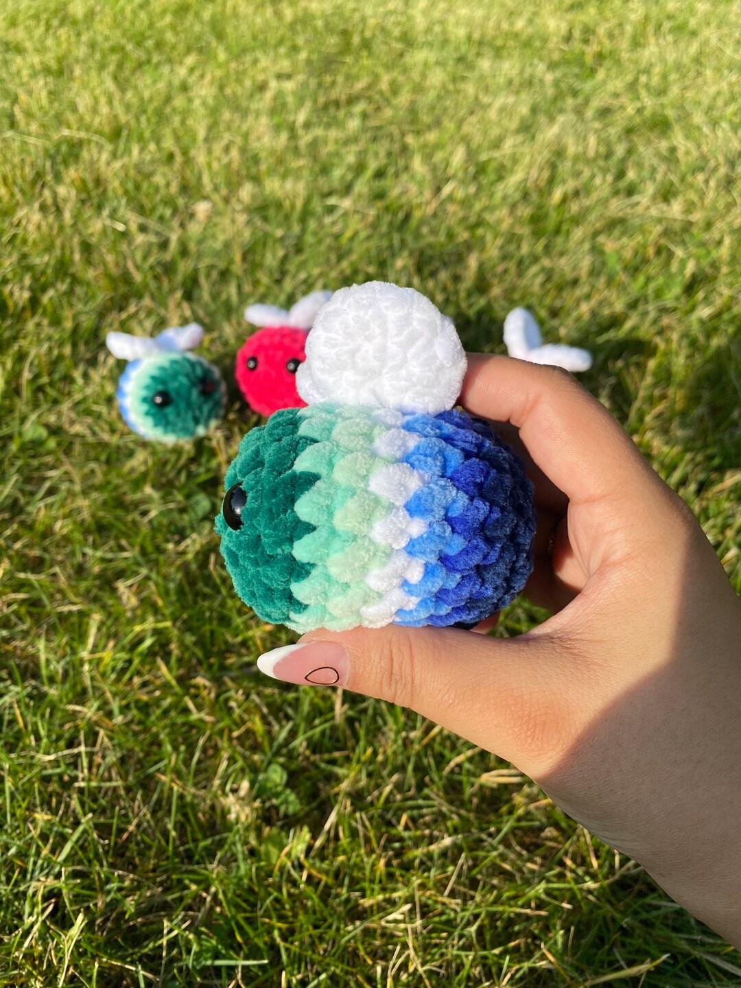 MICRO PRIDE BEE | Crochet Pride Plushie | Mini Bumble Bee Amigurumi ...