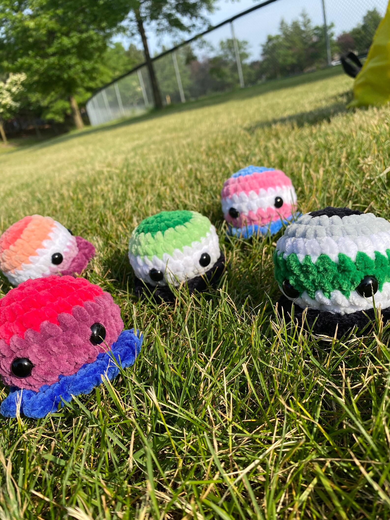 PRIDE OCTO | Mini Crochet Pride Octopus | Cute Pride Flag Plushie ...
