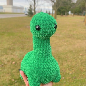 BRONTOSAURUS DINO | Crochet Dinosaur Plushie | Cute Dino Amigurumi ...