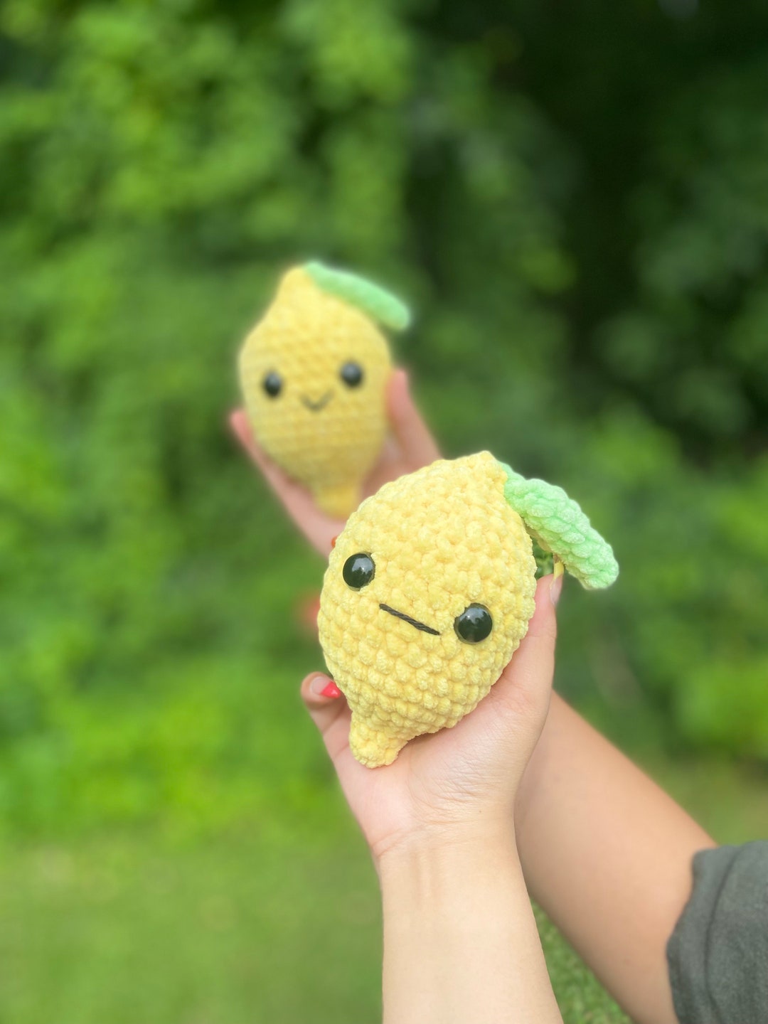 LEMON PLUSH | Crochet Lemon Amigurumi | Cute Food Plushie | Fruity ...