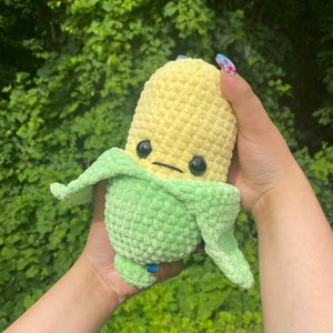 CORN PLUSH | Crochet Corn Amigurumi | Cute Food Plushie | Vegetable ...