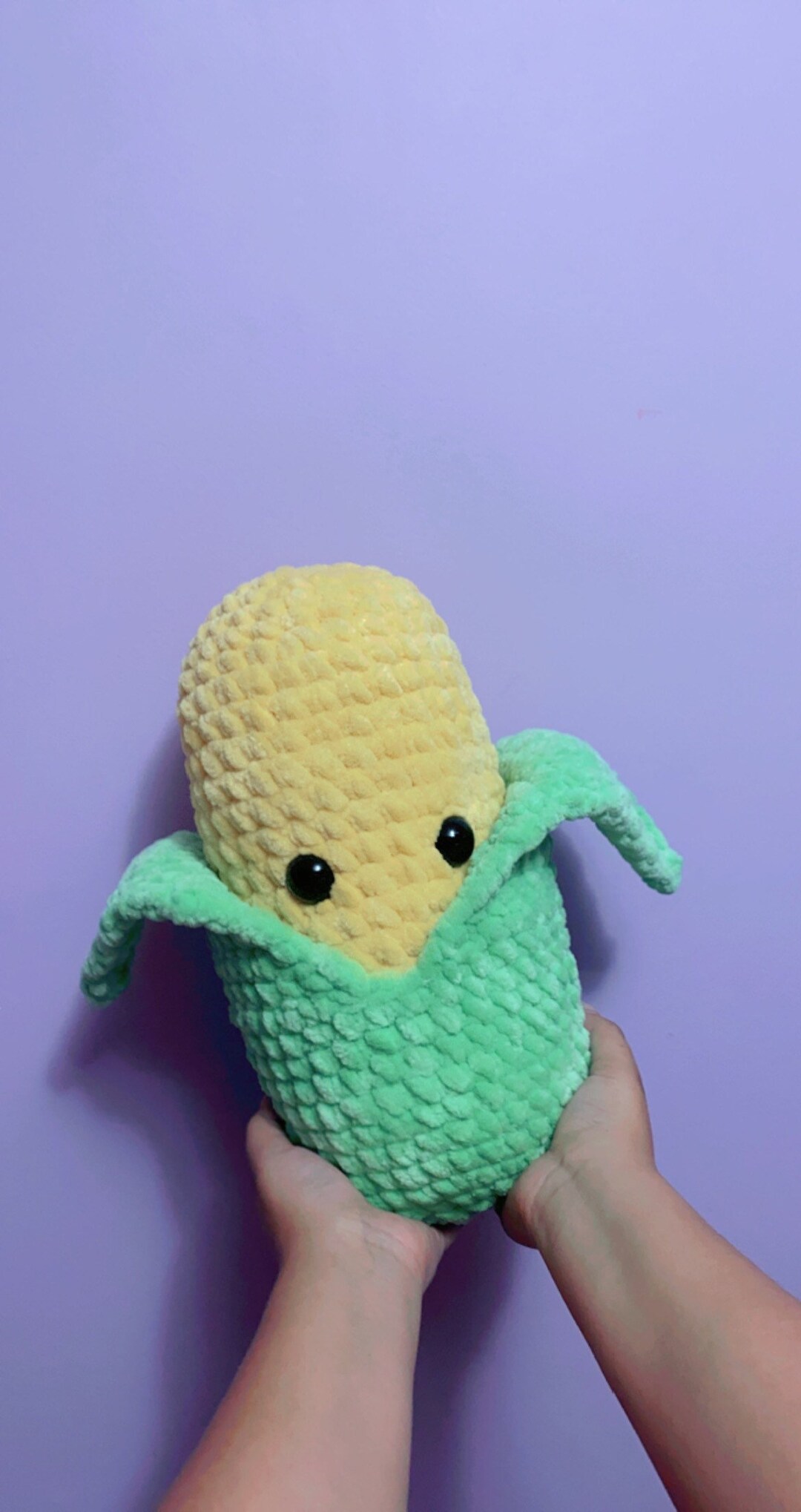 GIANT CORN PLUSH Corn on the Cob Amigurumi Crochet Corn - Etsy